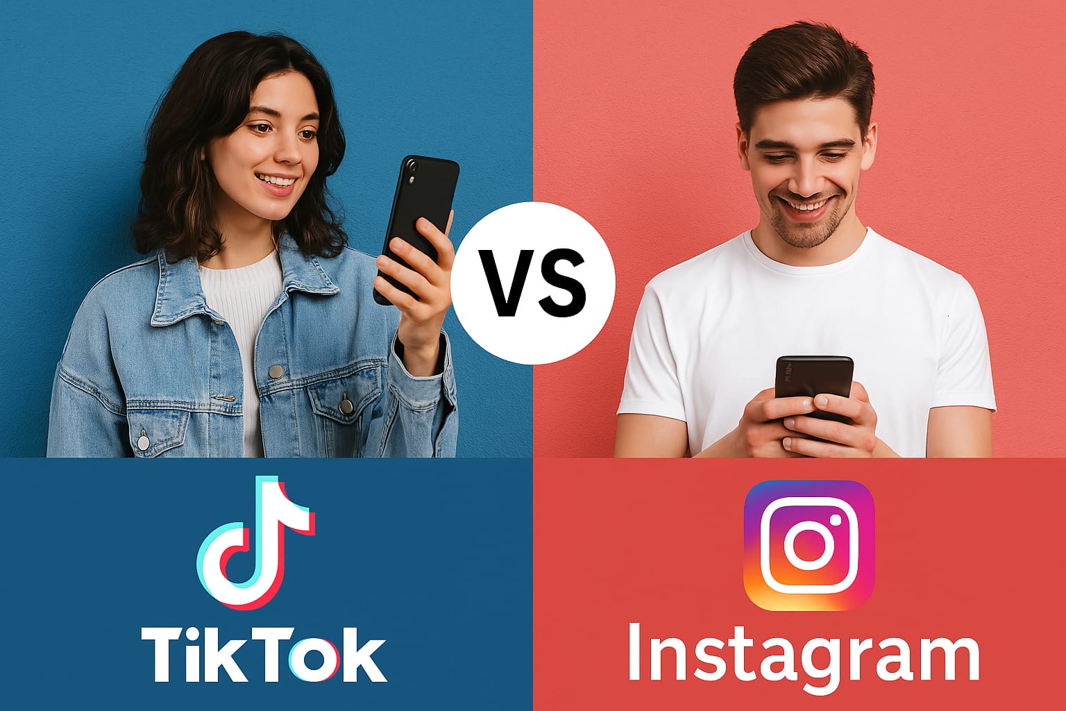TikTok vs. Instagram - SF-Agency.de